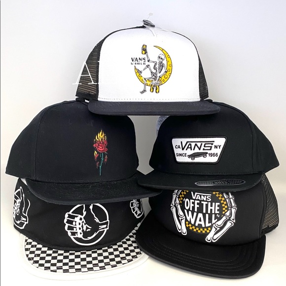 Vans | Accessories | Vans Mens Cap Snackback Bragg Black | Poshmark